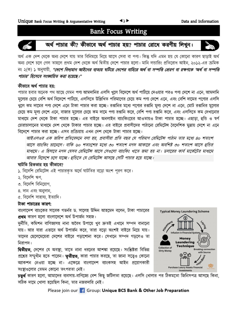 Supplement - Unique Focus Writing and Argumentative Writing | PDF