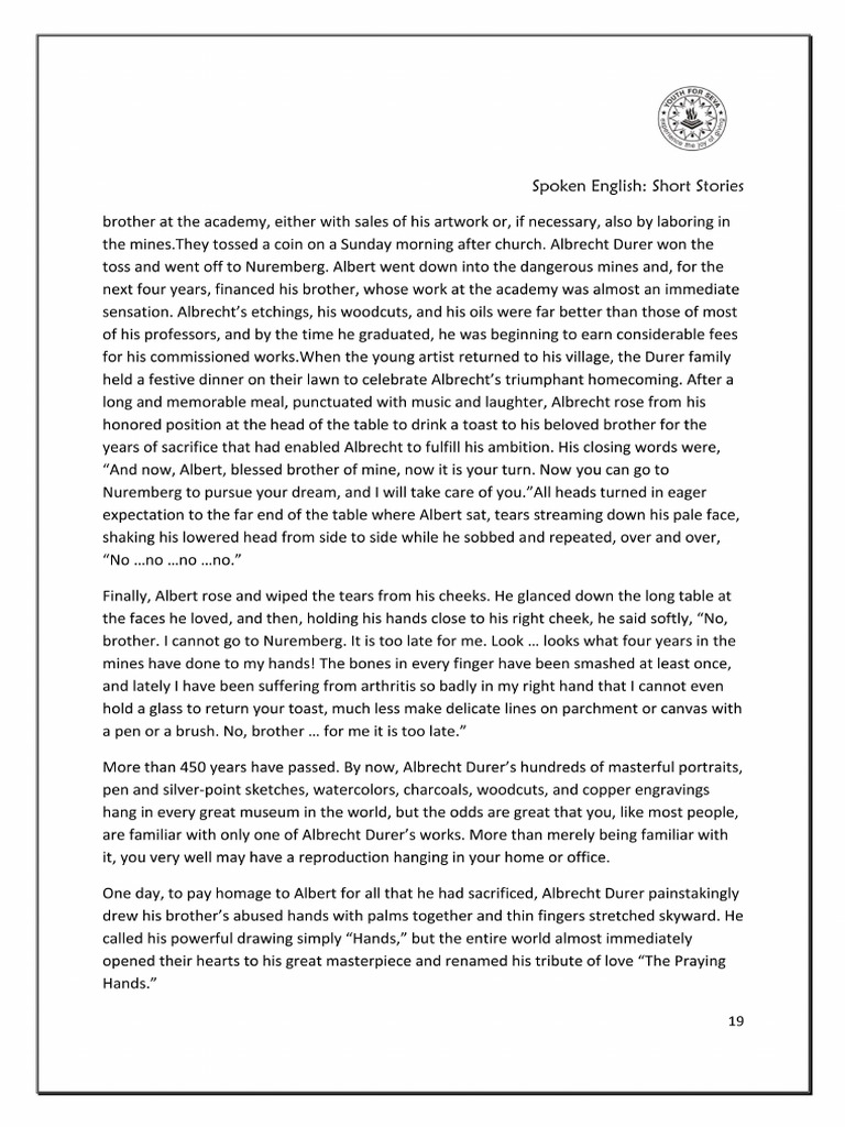 Short Story 15 | PDF