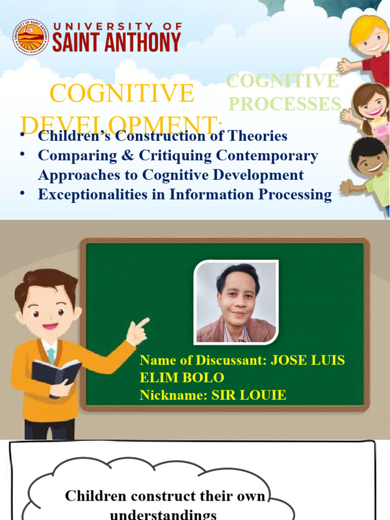 PS 219 Cognitive Development - Cognitive Processes Part 4-6 | PDF ...