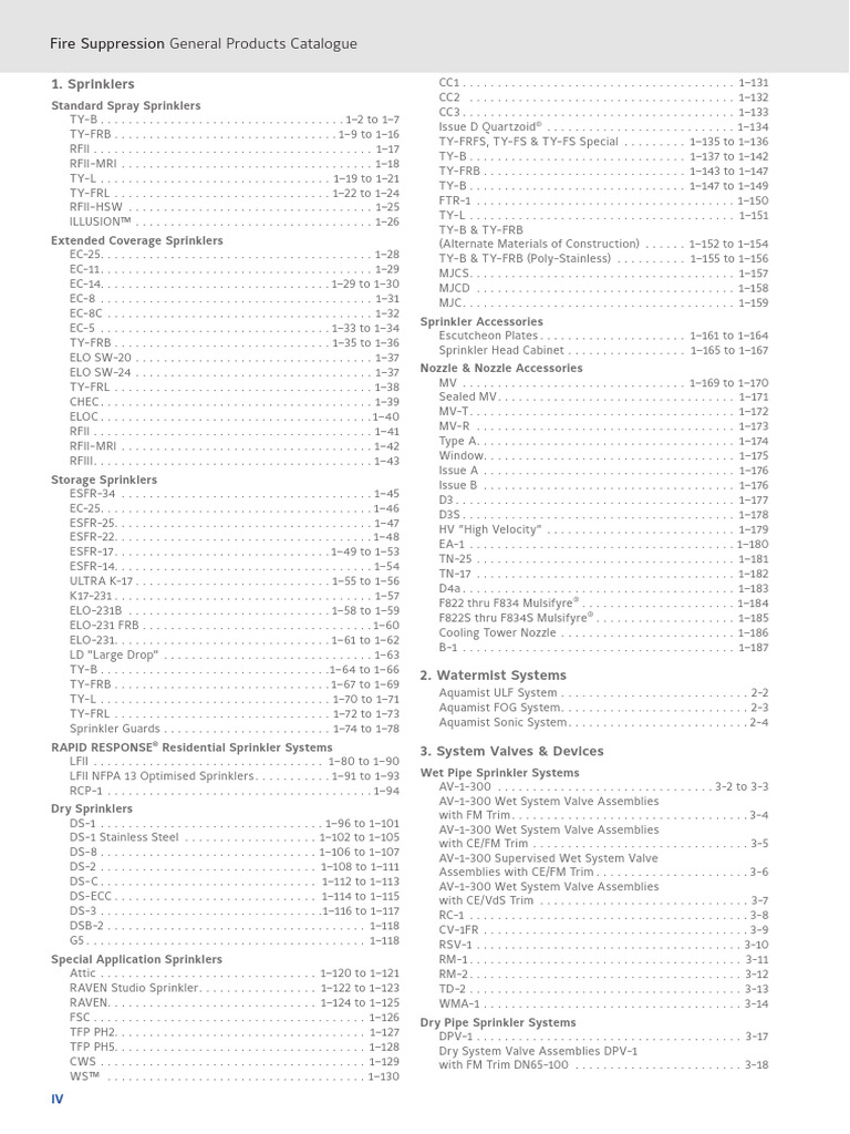 TFP-GPC-EMEA - 10-21 - v2 4 | PDF | Fire Sprinkler System | Firefighting
