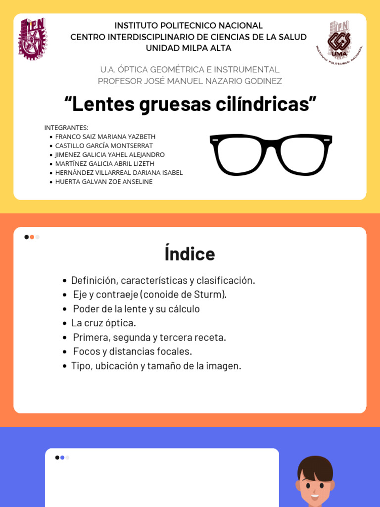 Lentes Cilíndricas y su Eje Óptico | PDF | Óptica | Radiación ...