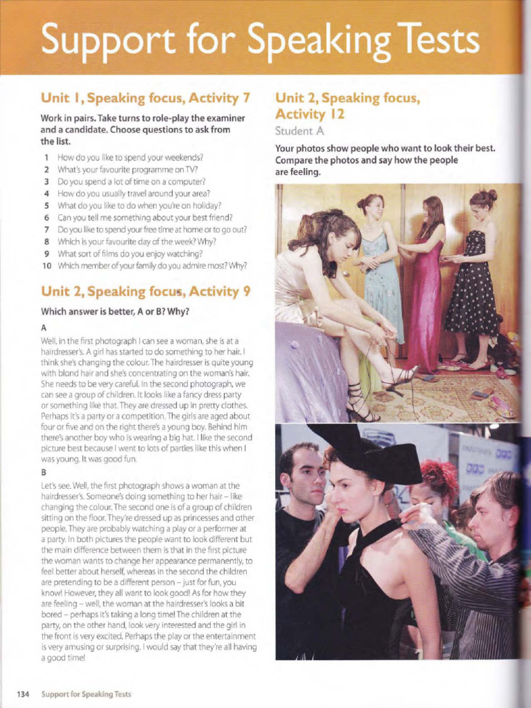 speaking unit I | PDF