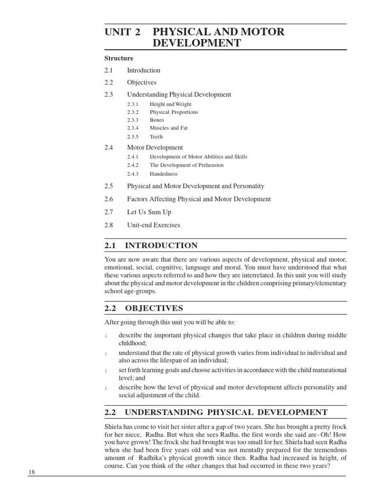 Unit 2 | Download Free PDF | Self Concept | Infants