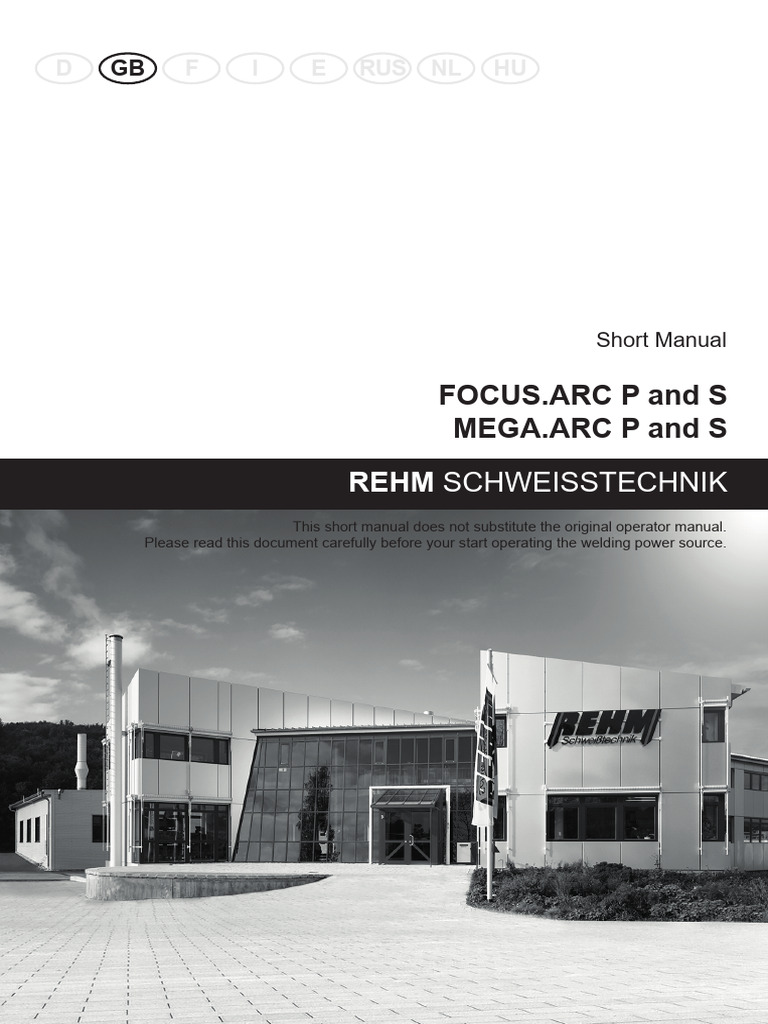 Focusarc p Series | PDF | Welding | Construction