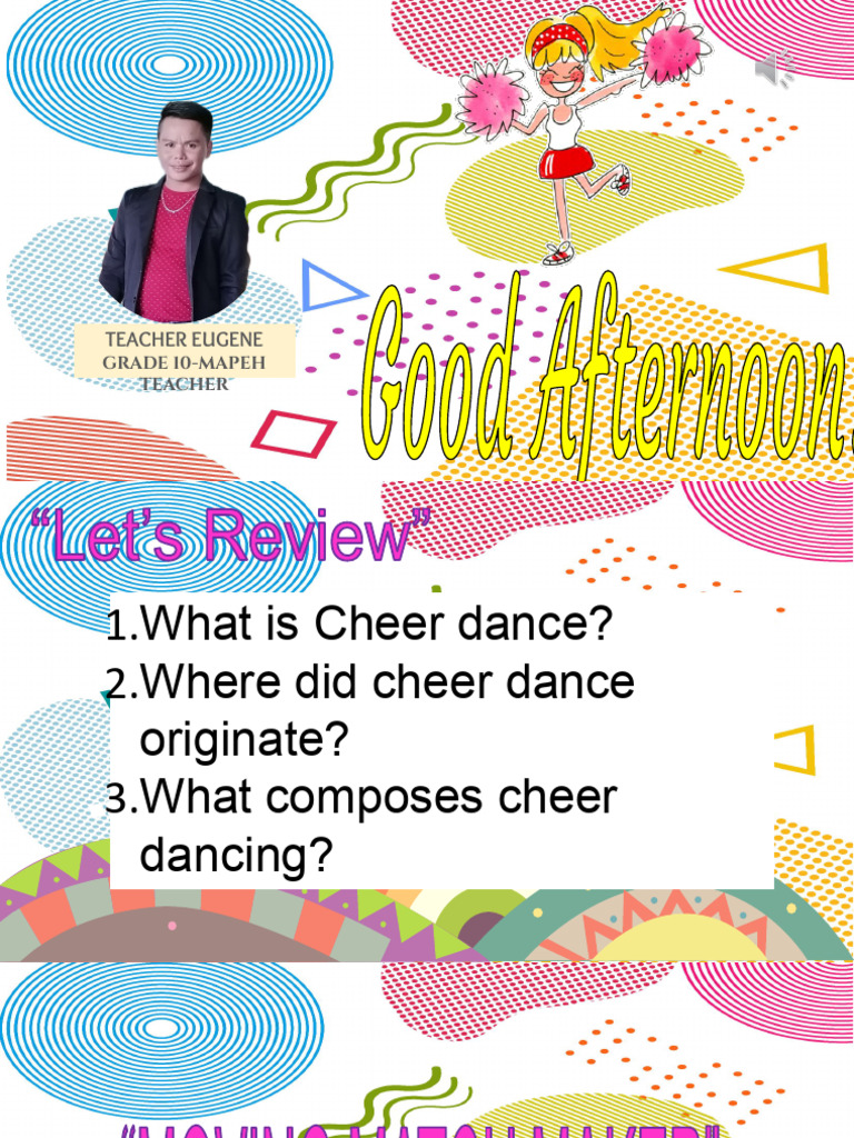 Cot q4-Ppt - (Basic Hand Movements in Cheerdance) 2022-2023.Pptm | PDF