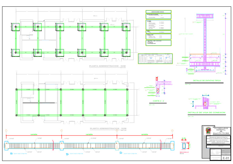 E 01 Estructuras | PDF | edificio | Materiales