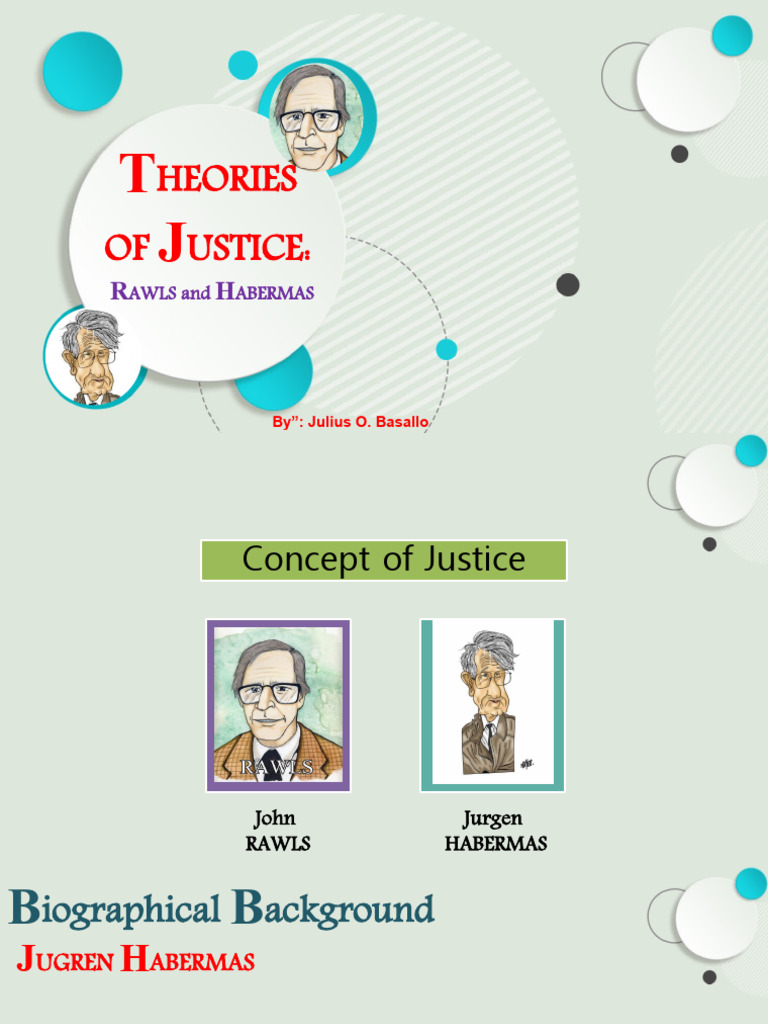 Topic 12 Theories of Justice Rawls and Habermas | PDF | John Rawls ...