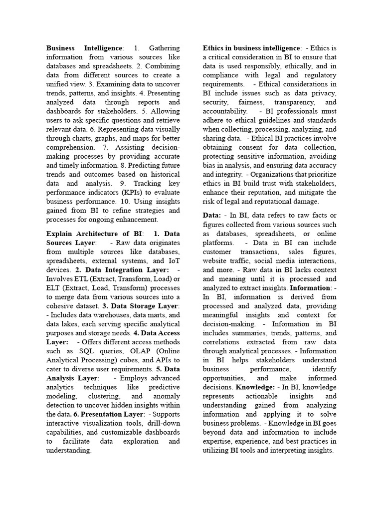 BI Insem 2024 FlyHigh Services | PDF | Business Intelligence | Data Warehouse