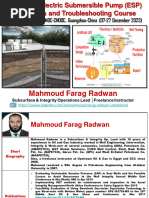 ESP-Operation & Trouble Shooting | PDF | Electric Motor | Thermal Insulation