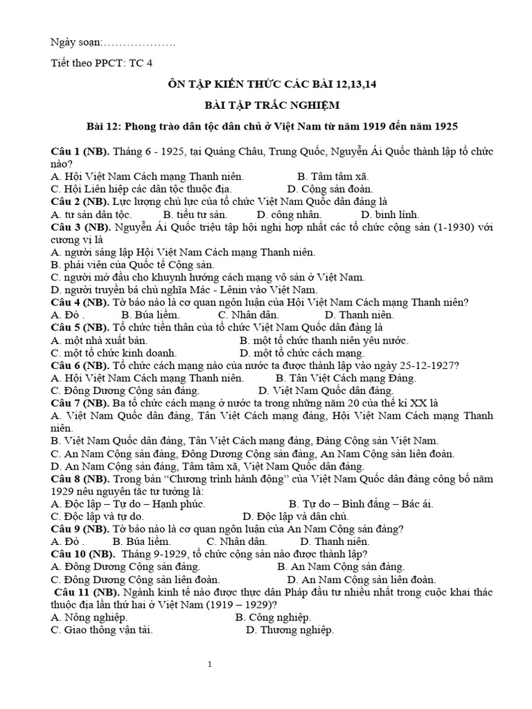 ON-TAP-LICH-SU | PDF