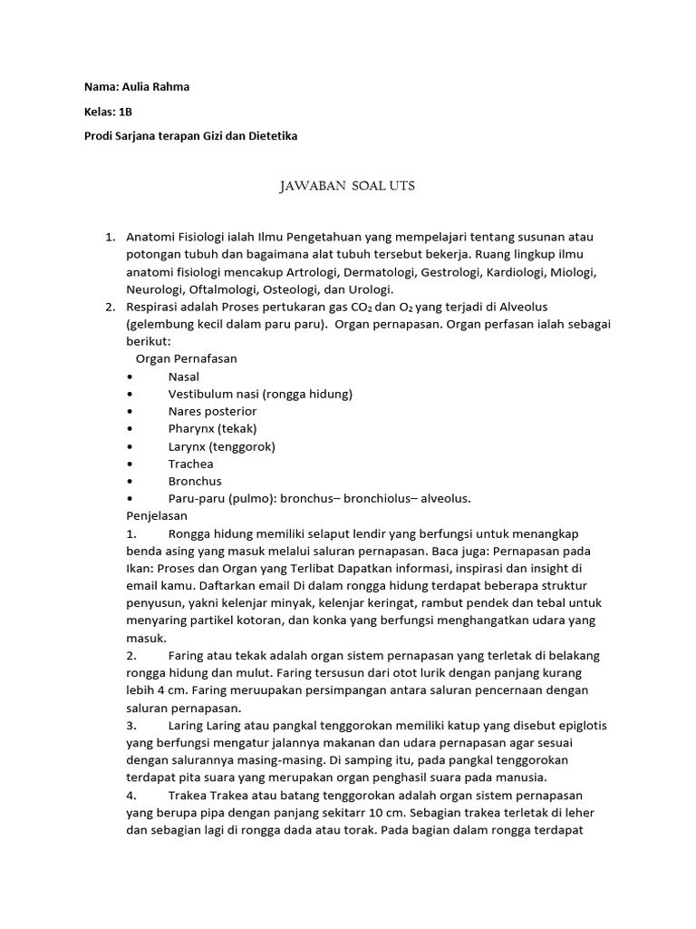 Aulia Rahma - 1b | PDF