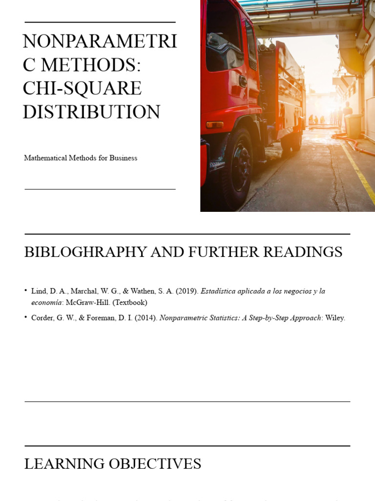Nonparametric Methods Pdf Chi Squared Test Statistical Hypothesis Testing
