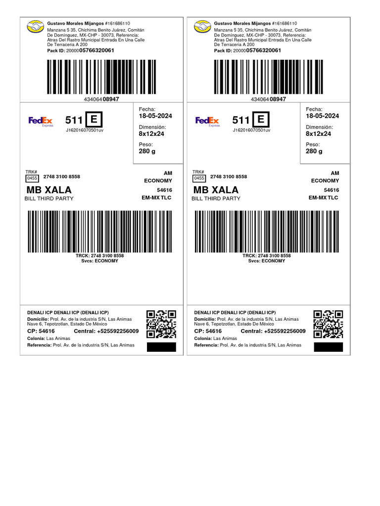 Shipment Labels 240518161436 | PDF
