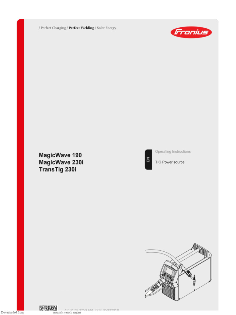 Magicwave 190 | PDF | Safety | Welding