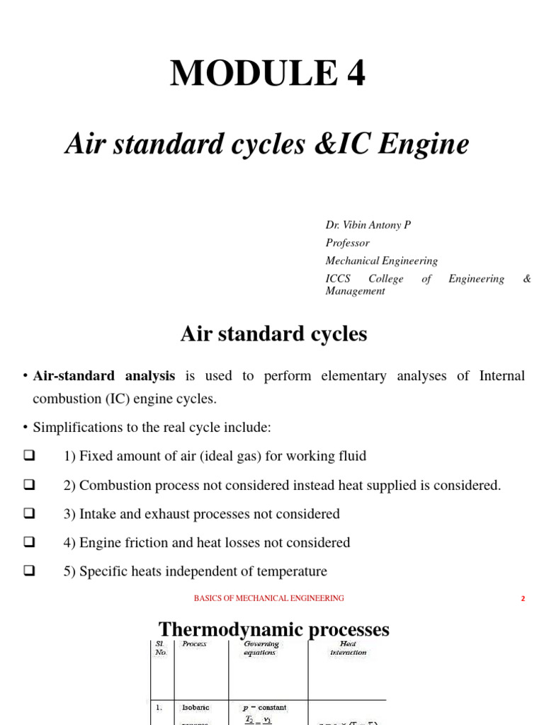 MODULE 4 - PART 2 (2) | PDF | Thermodynamics | Mechanical Engineering