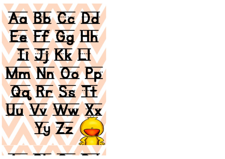 Alphabets Kit For English 2 (E2) | PDF