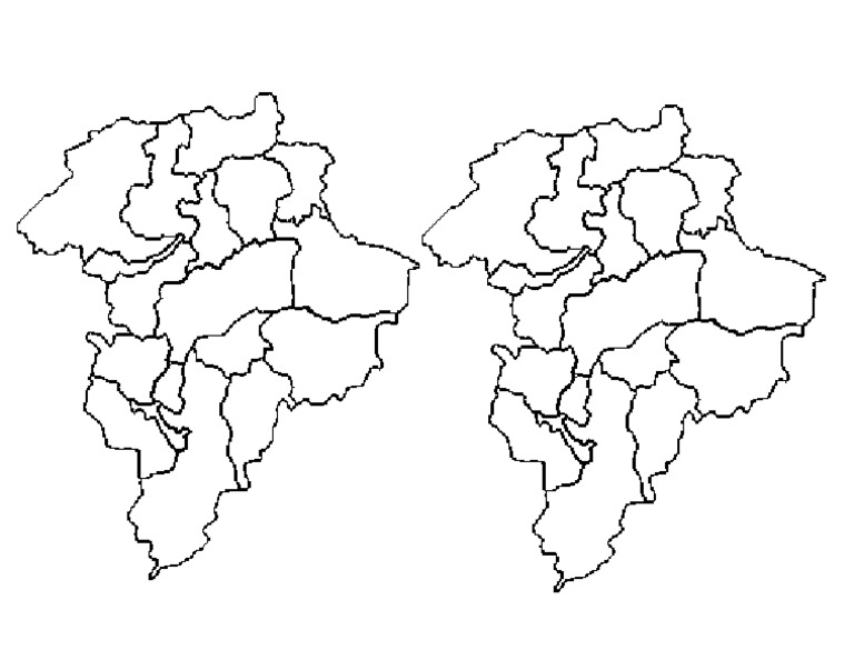 mapa del departamento de Guatemala | PDF