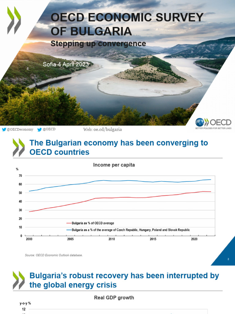 Presentation - Bulgaria Eco Survey FINAL | PDF | Inflation | Gross ...