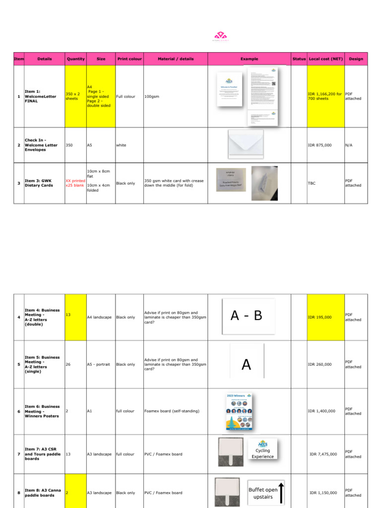 Print Requirements | Download Free PDF | Office Work | Office Equipment