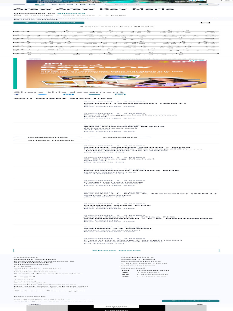 Araw Araw Kay Maria PDF | PDF | Scribd | E Commerce