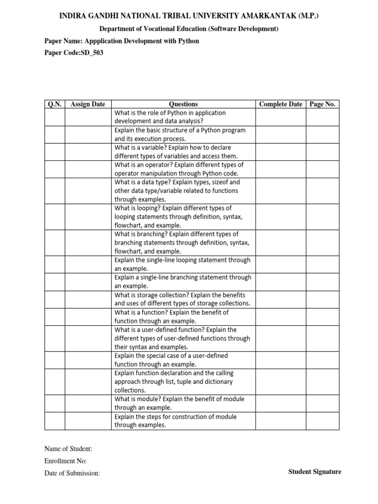 Python Theory Pdf Python Programming Language Control Flow