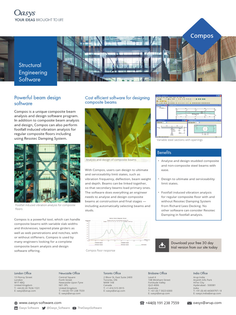 Structural-Product-Sheets-Compos | PDF | Beam (Structure) | Structural ...