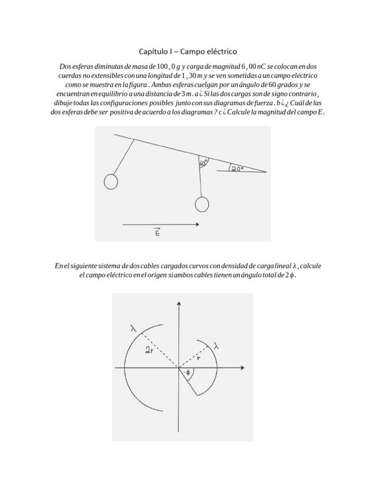 Práctica Físicosa Electro | PDF | Campo eléctrico | Física