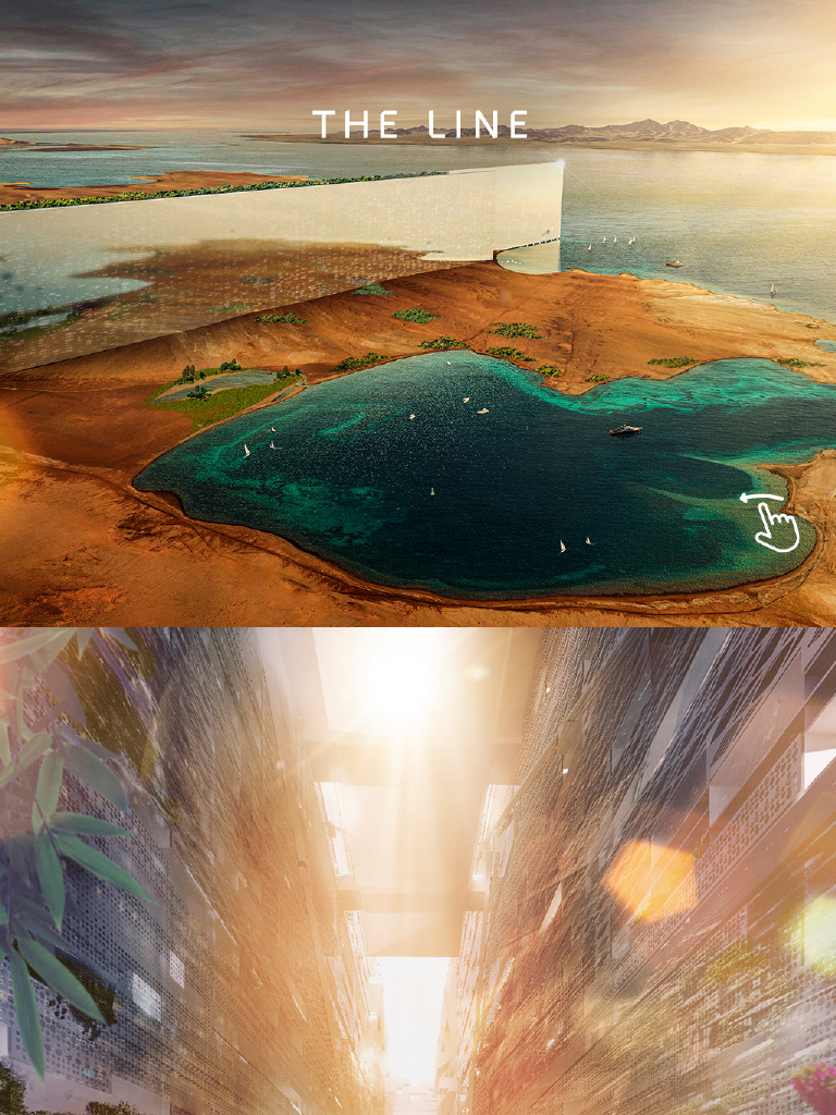 The LINE - The Future of Urban Living | PDF