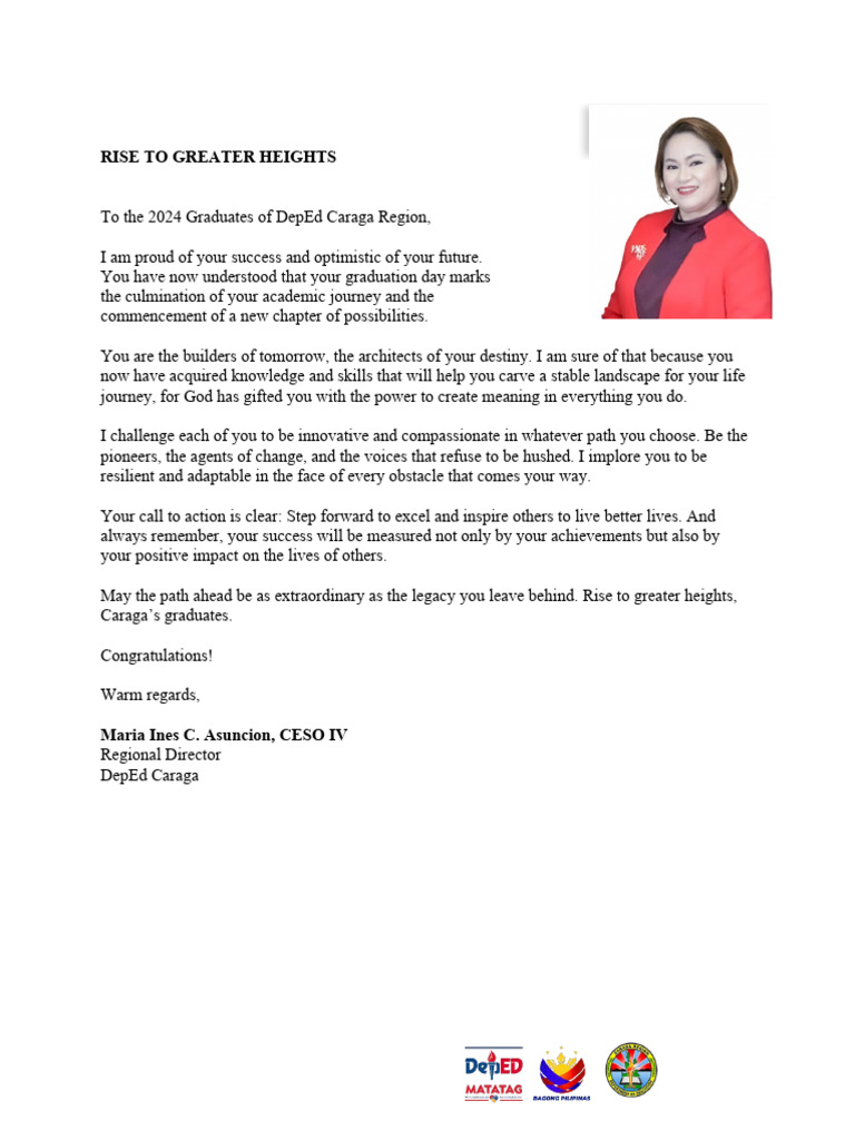 Graduation Message | PDF