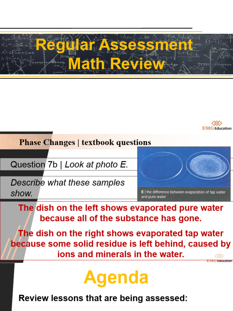 Math Review: Angles and Algebra Concepts | PDF
