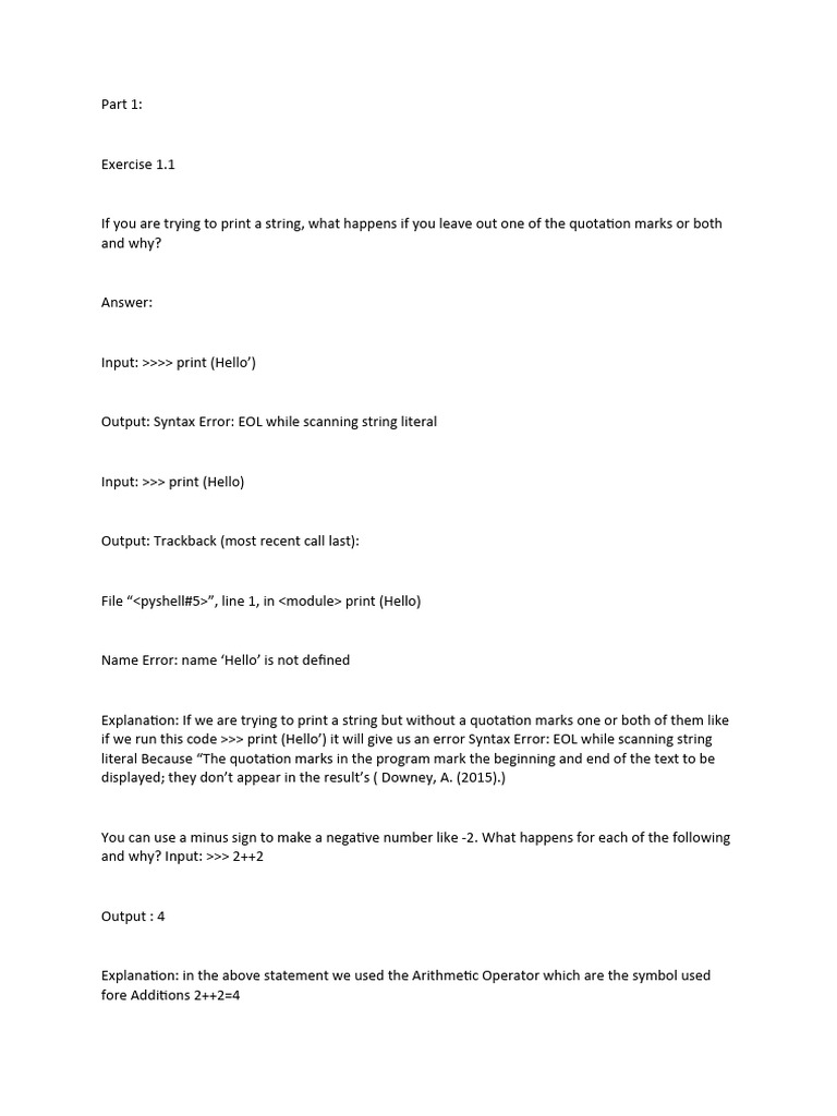 CS 1101-Learning Journal Unit 1 | PDF | Python (Programming Language ... CS 1101-Learning Journal Unit 1 | PDF | Python (Programming Language ...