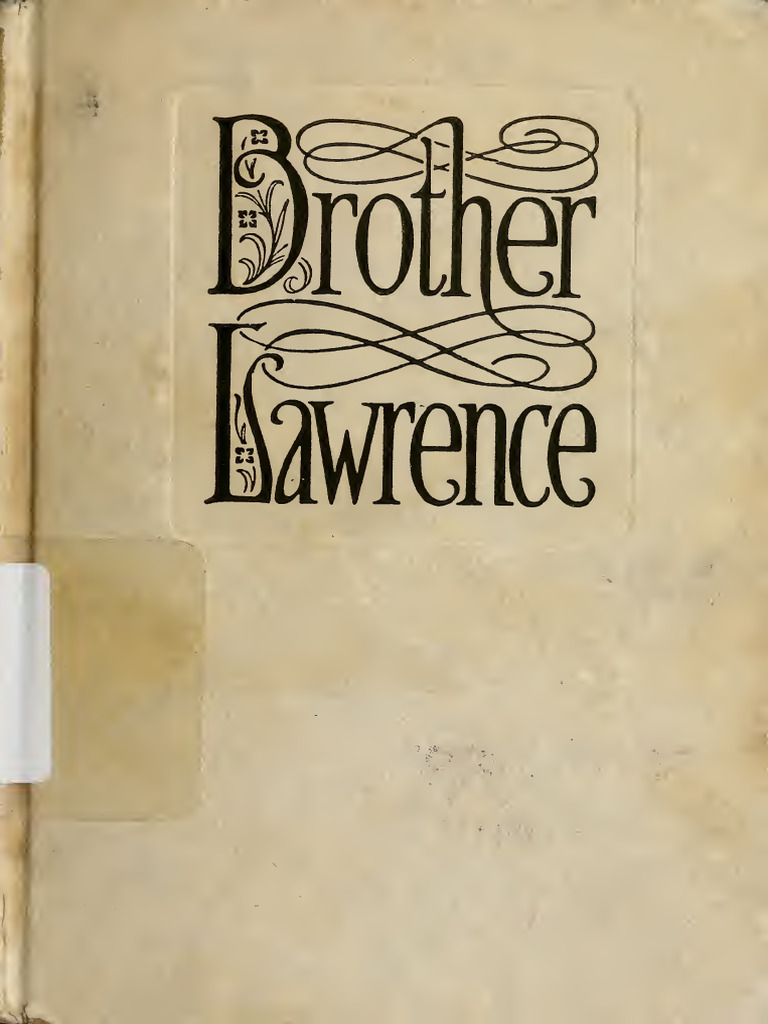 Brother Lawrence P 00 Lawr | PDF | Courage | Religious Belief And Doctrine