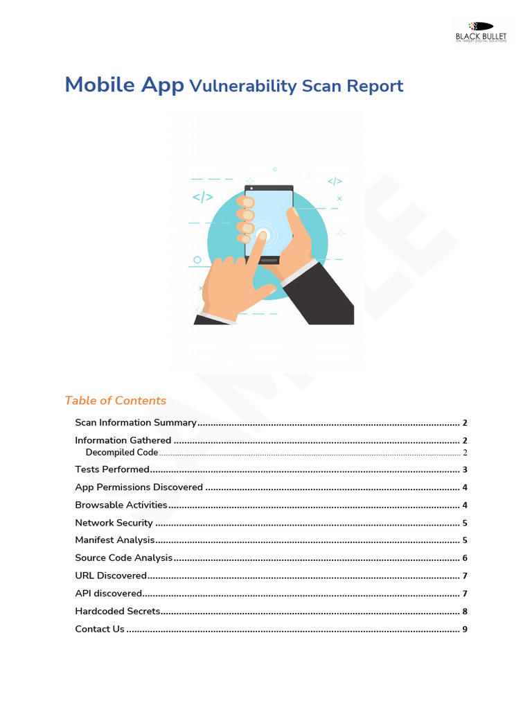 Mobile Vulnerability Report Template | PDF | Mobile App | Android ...