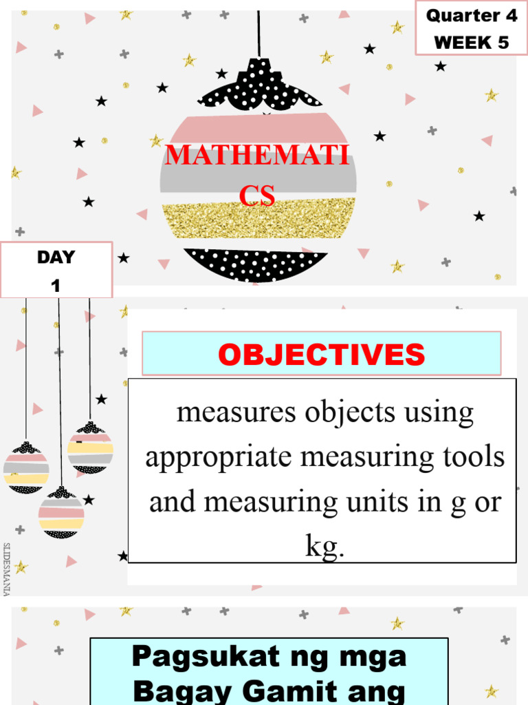 Math Q4 Week4 Days1-5 | PDF