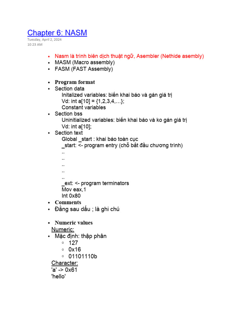 Chapter 6 NASM | PDF