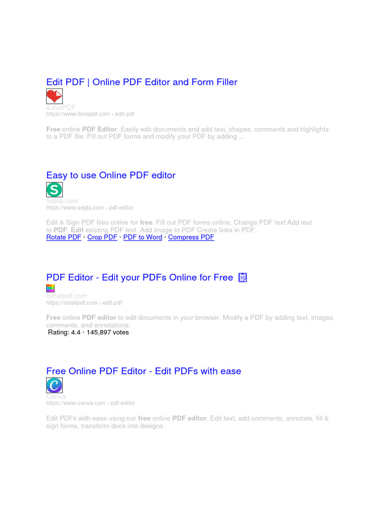 Edit PDF | PDF | Software | Computing