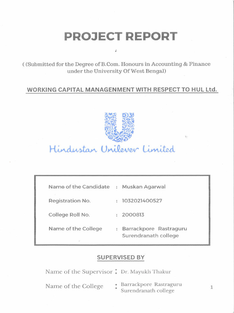 Project BCom-H ACFA - 1 | PDF
