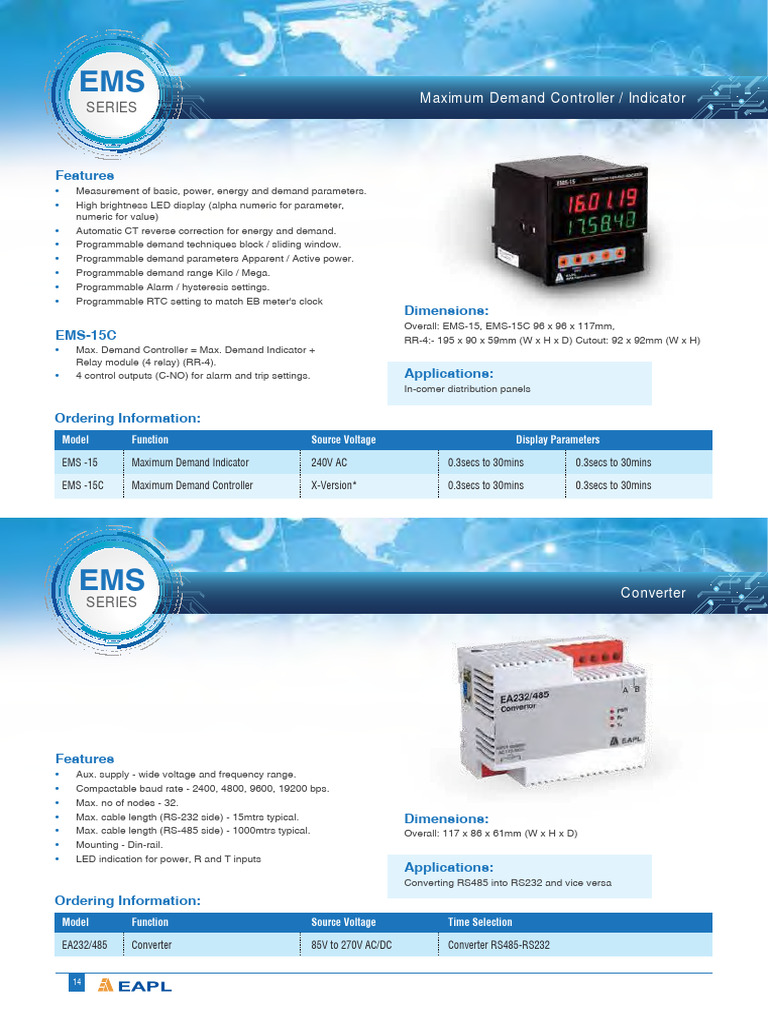 Maximum Demand Controller Overview | PDF | Manufactured Goods ...