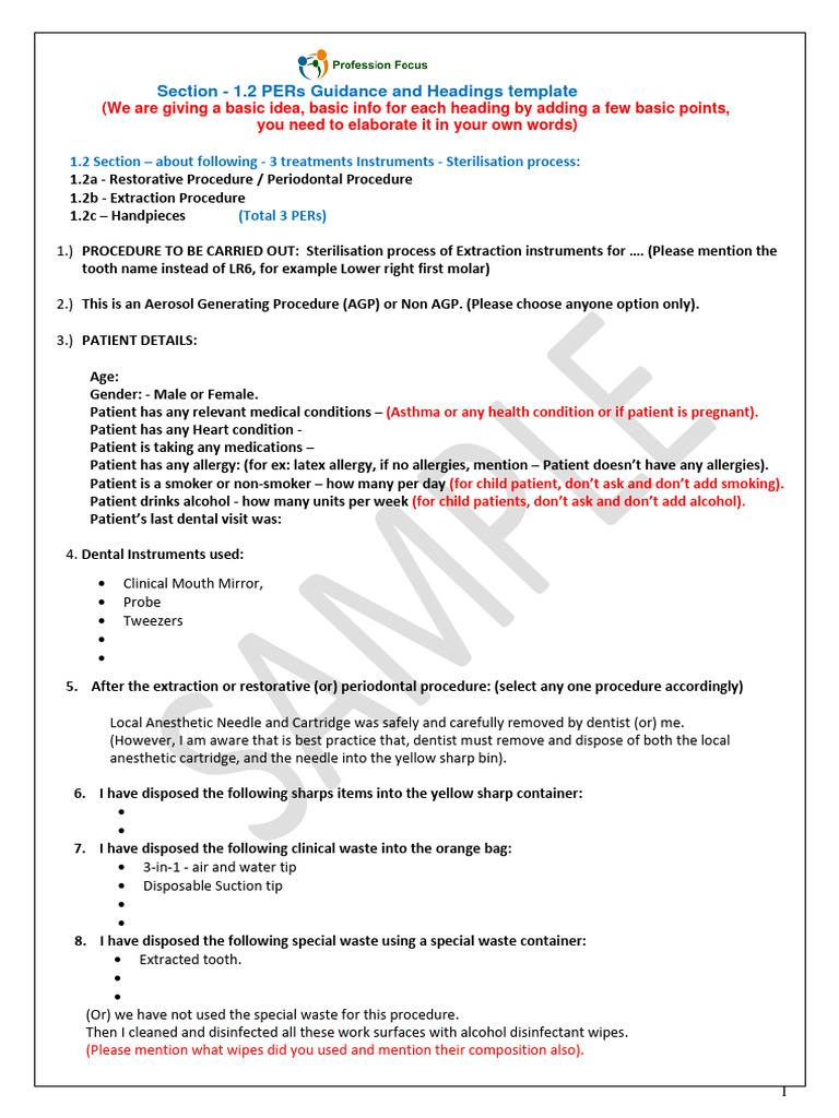 Unit 1-Section 1.2 Guidance & Headings Template | PDF | Sterilization ... Unit 1-Section 1.2 Guidance & Headings Template | PDF | Sterilization ...