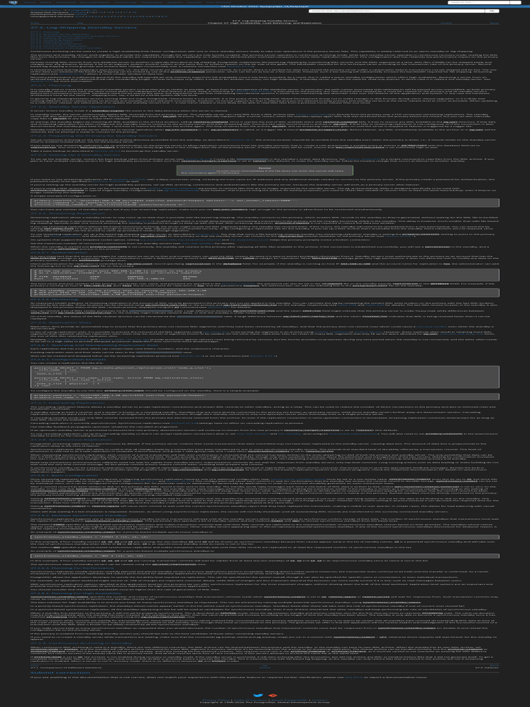Asynchronous Replication Postgres | PDF | Cooking, Food & Wine | Teaching Methods & Materials