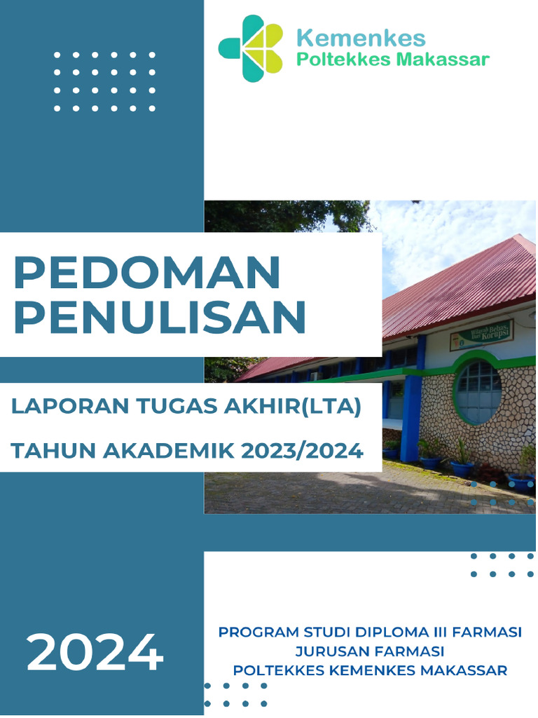 Pedoman Penulisan Proposal Lta d3 2024. | PDF