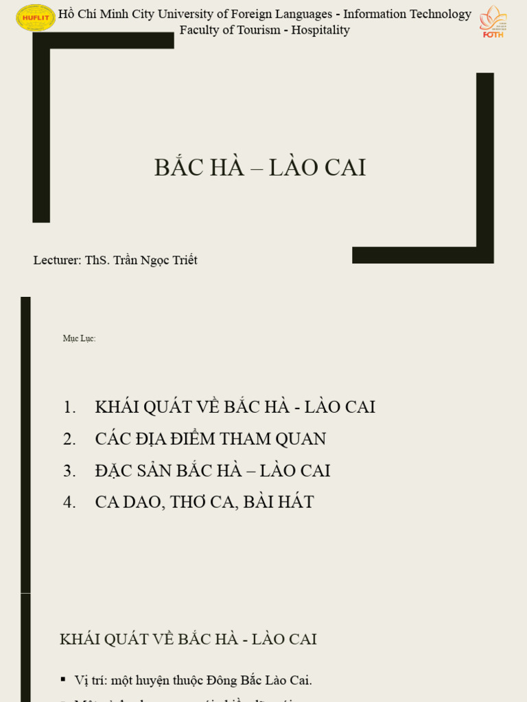 Bắc Hà - Lào Cai | PDF