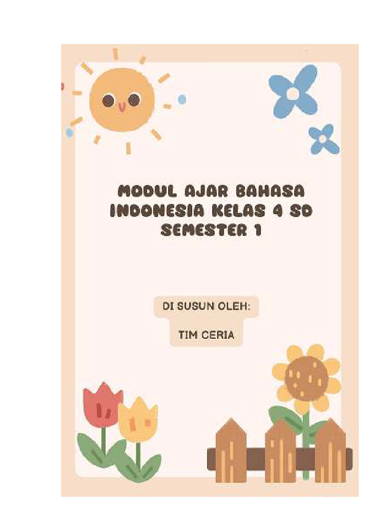 Modul Ajar Microteaching Kelompok 5 D21 Pdf