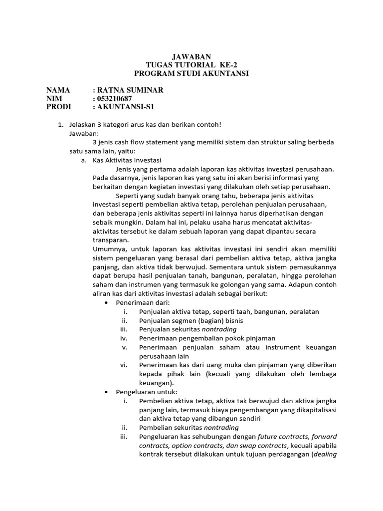 Ratna Suminar - Tugas 2 - Akm | PDF