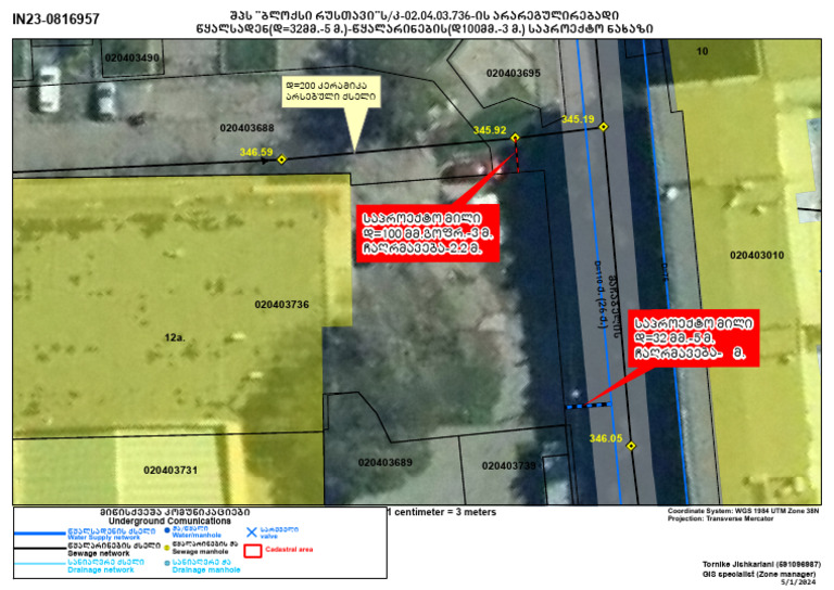 Sps Bloqsi Wyali, Wyalarineba Saproeqto 01.05.2024 | PDF | Geography ...
