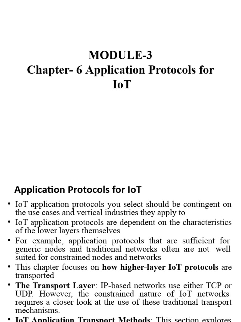 Module 3 CHP 6 | PDF | Internet Protocols | Computer Network