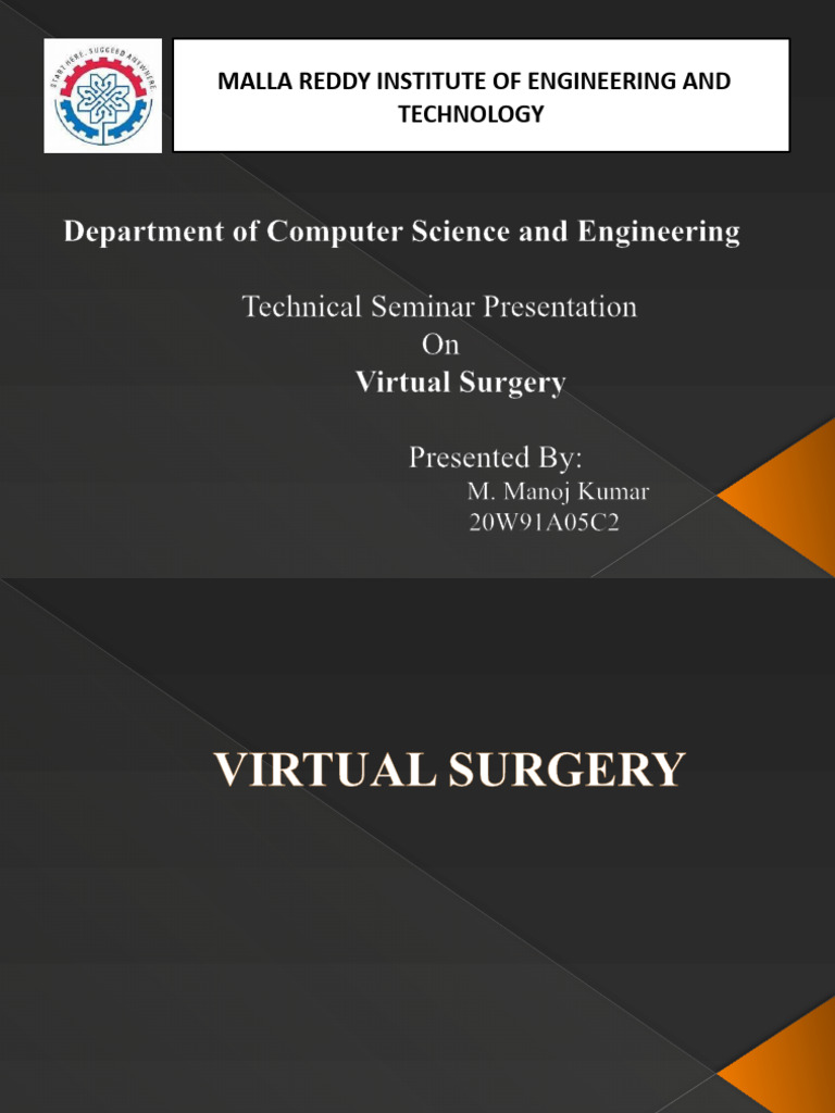 Virtual Surgery Ai (1) - 1 | PDF