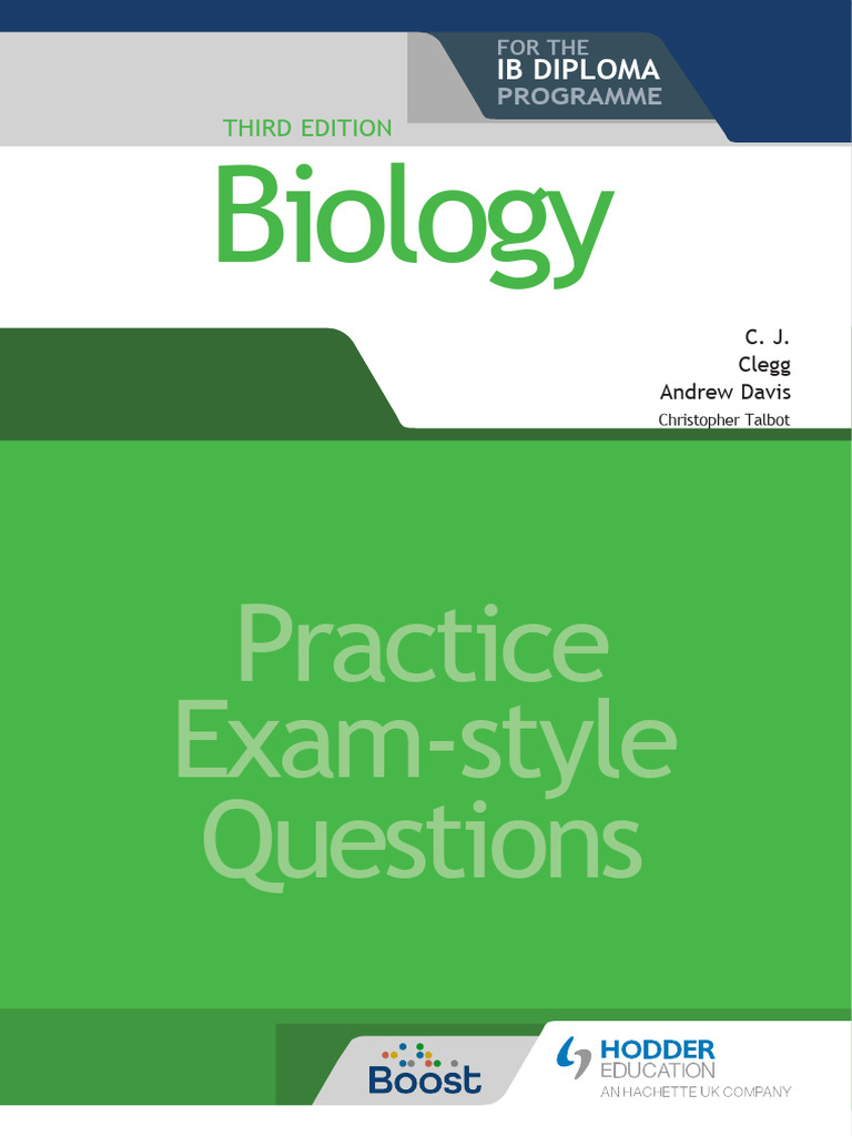 IB Biology 3rd Edn PEQs | PDF | Virus | Cell (Biology)