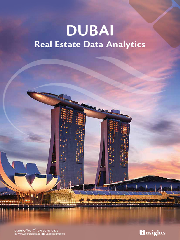 Dubai Real Estate Data Analytics Insights | PDF | Analytics | Market (Economics)