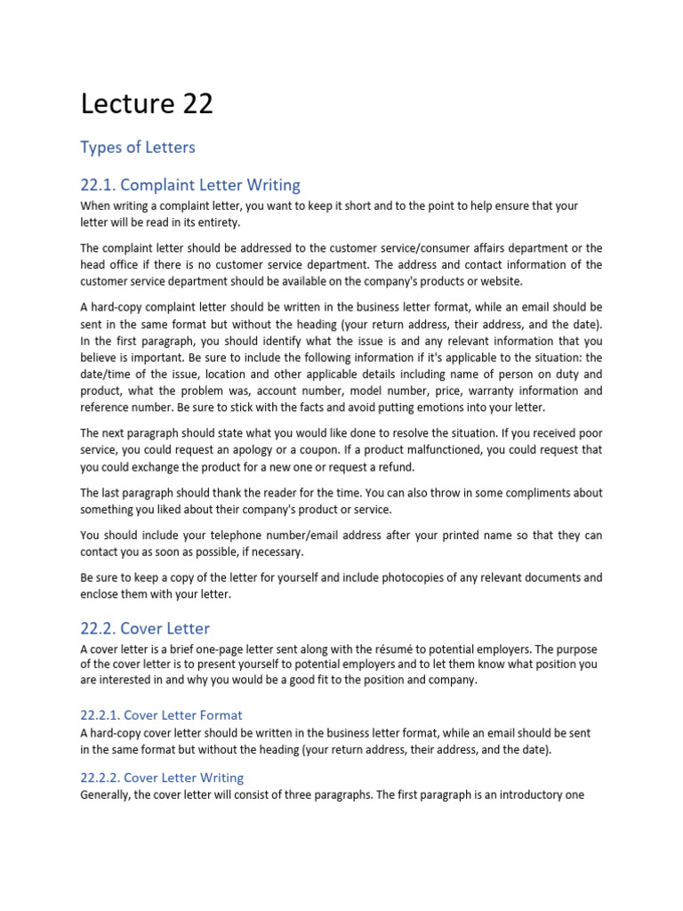 HUM120 Handouts Lecture22 | Download Free PDF | Résumé | Human Communication